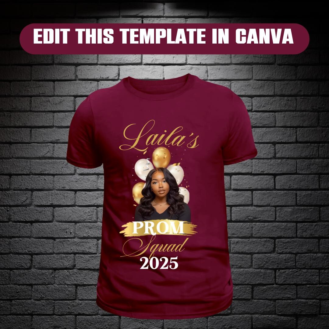 Prom Send off Shirts, Prom Shirts for Family, Group Shirts for Friends ...