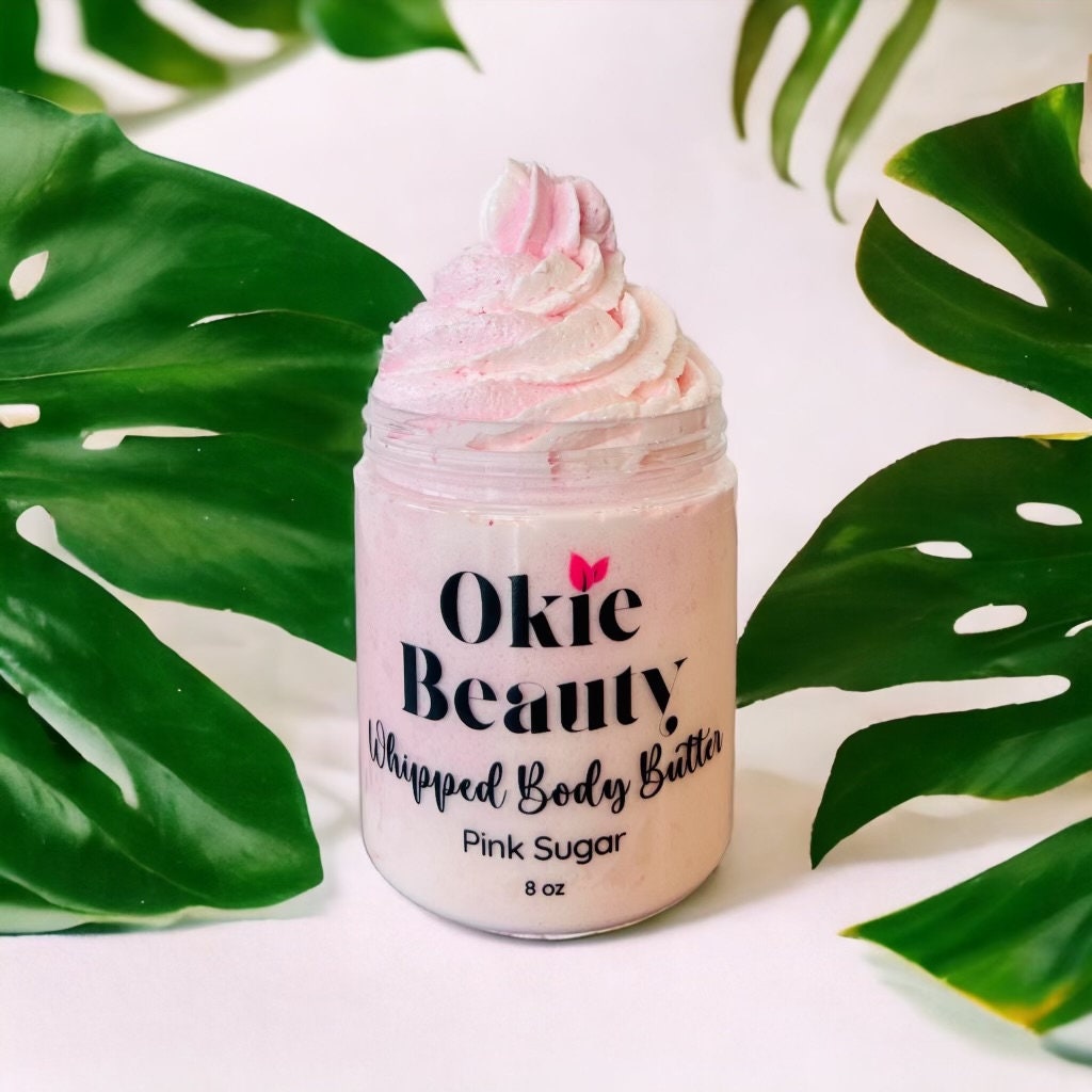 Pink Sugar Whipped Body Butter Triple Butter Shea Mango Cocoa - Etsy