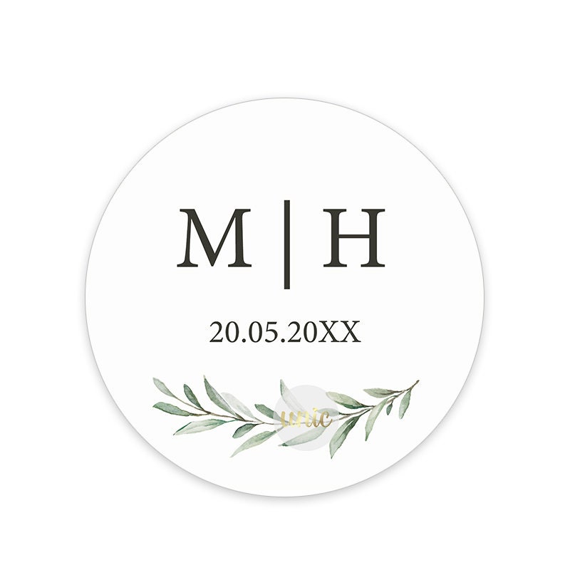 Custom Wedding Stickers Personalized Wedding Labels Stickers Thank You ...