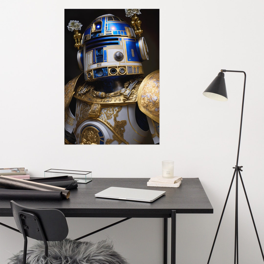 Star Wars Poster R2-D2 Star Wars Print Star Wars Gift Star - Etsy