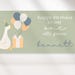 One Silly Goose Banner TEMPLATE - Etsy