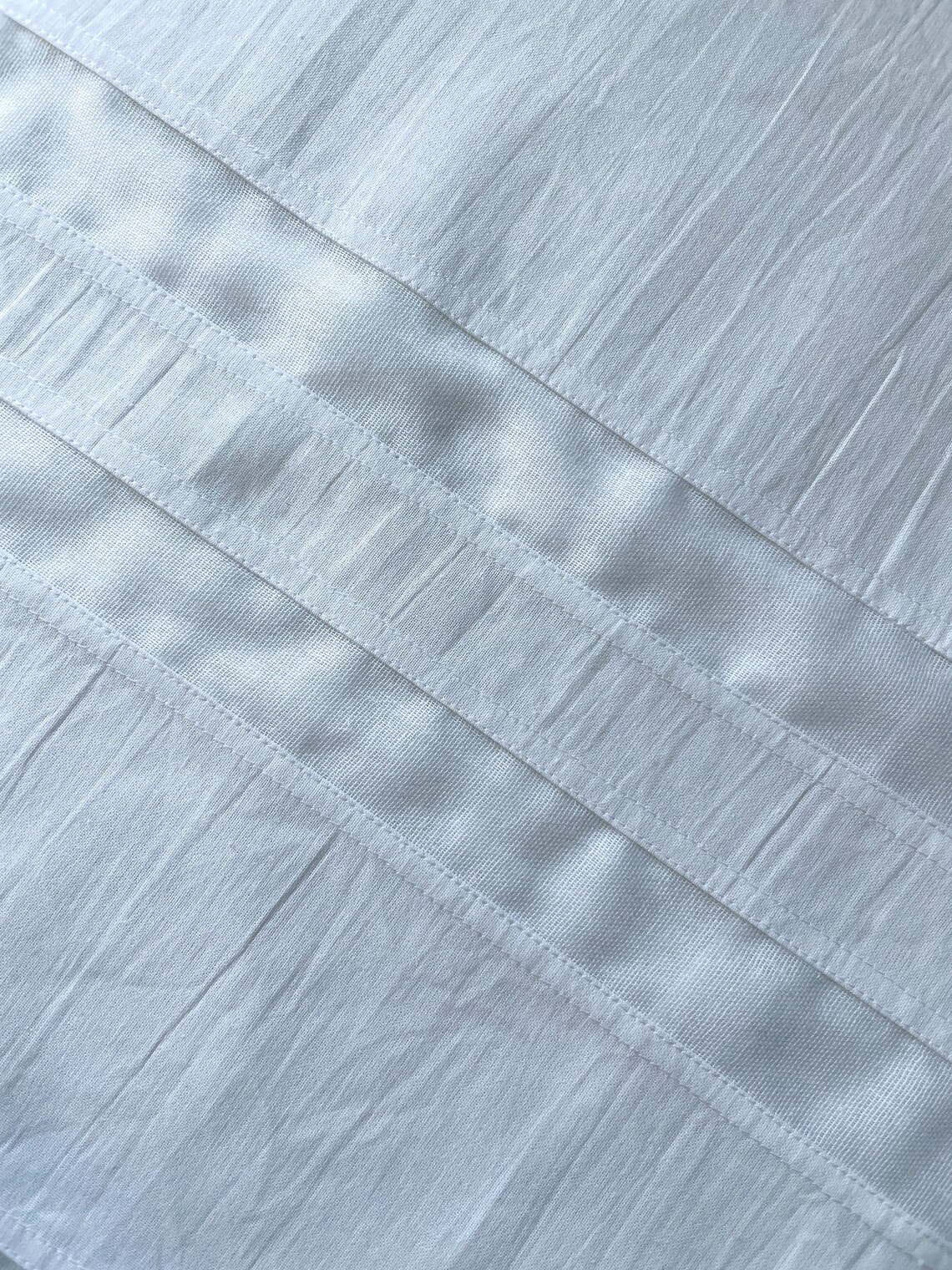 White Pojagi Fabric Panel - Etsy