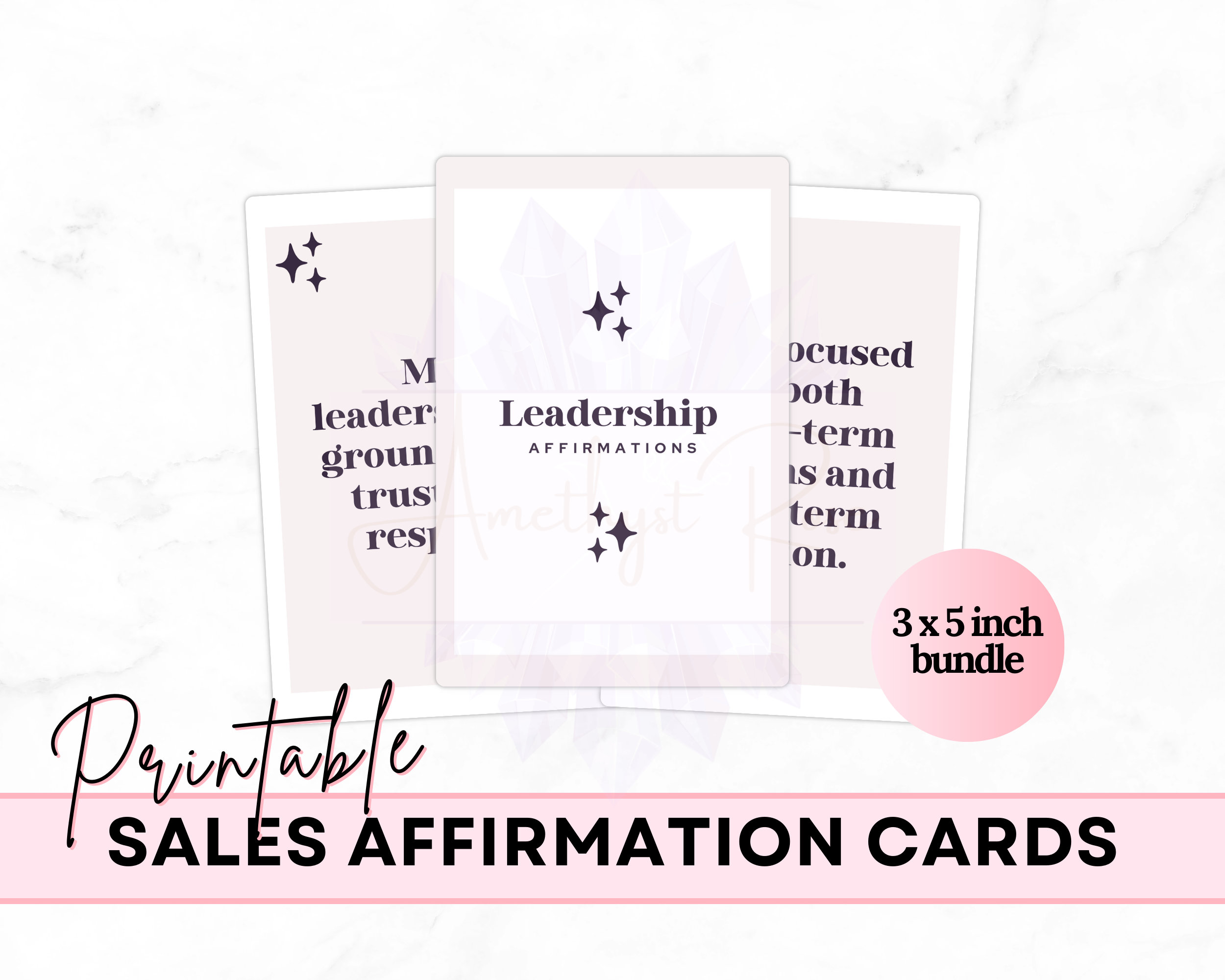 Printable Leadership Affirmation Cards - Etsy