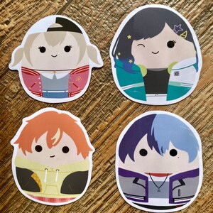 Project Sekai Vivid BAD SQUAD Squishmallow Vinyl Stickers: Kohane ...
