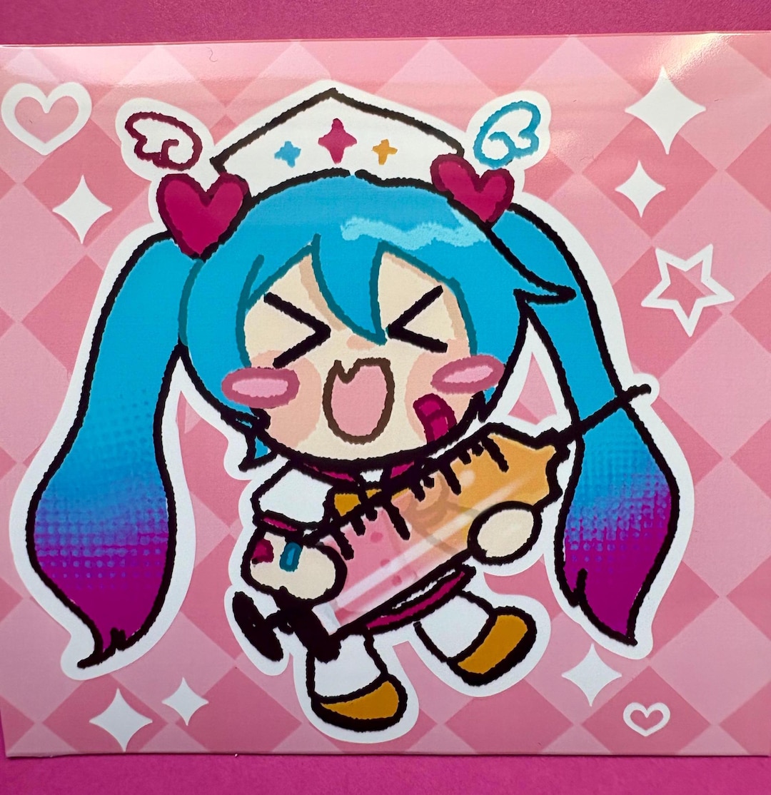 Hatsune Miku Vocaloid Magical Cure Love Shot 4x4 Glossy Mini Print - Etsy
