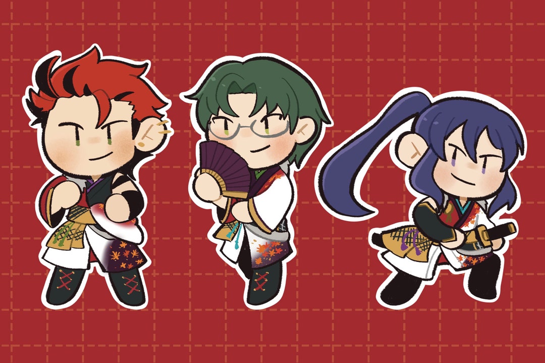 Akatsuki From Ensemble Stars Waterproof Vinyl Sticker Chibi Keito ...