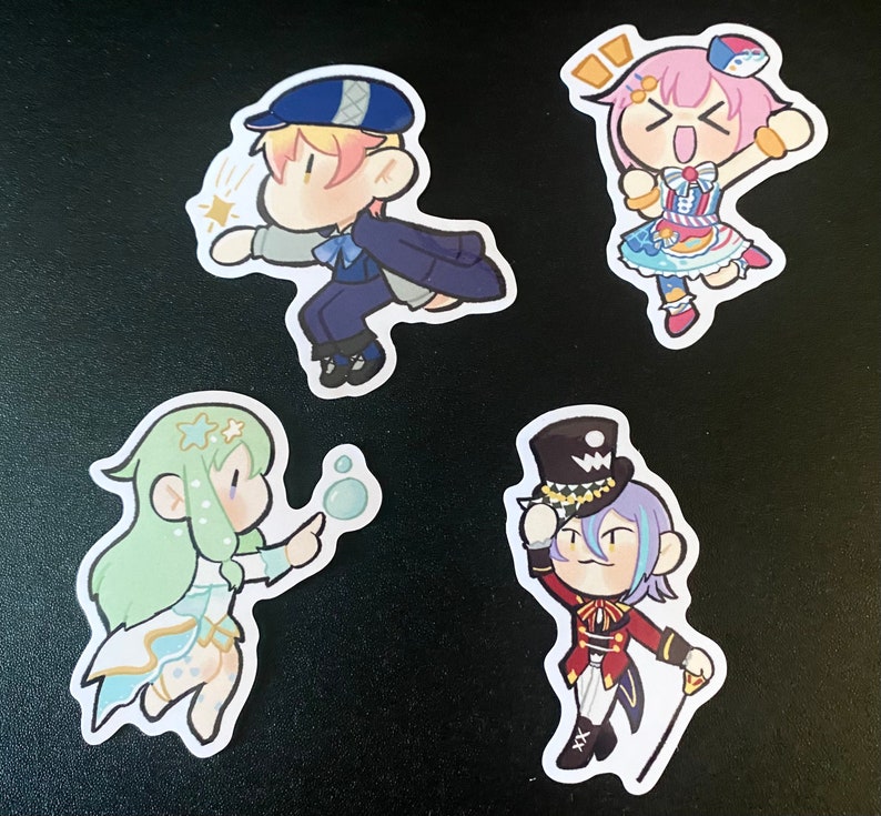 Project Sekai Wonderlands X Showtime Vinyl Stickers Tsukasa Tenma, Emu ...