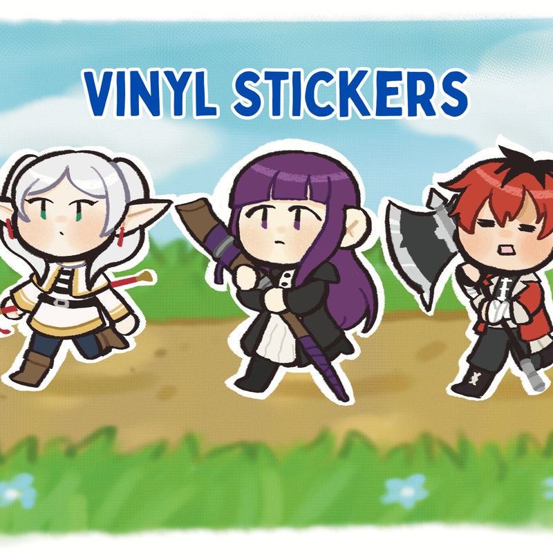 Frieren Sticker - Etsy
