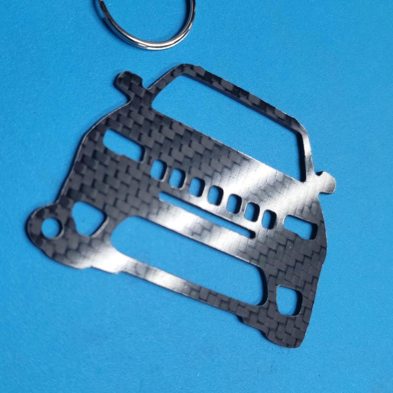 Carbon Fiber Jeep Grand Cherokee Keychain: SRT Trackhawk Inspired ...