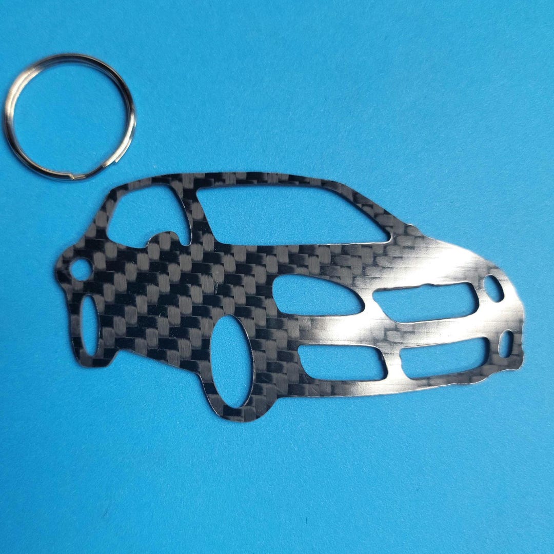 Carbon Fiber for VW Golf Mk6 GTI 2009 2012 Inspired Keychain Lanyard 3d ...