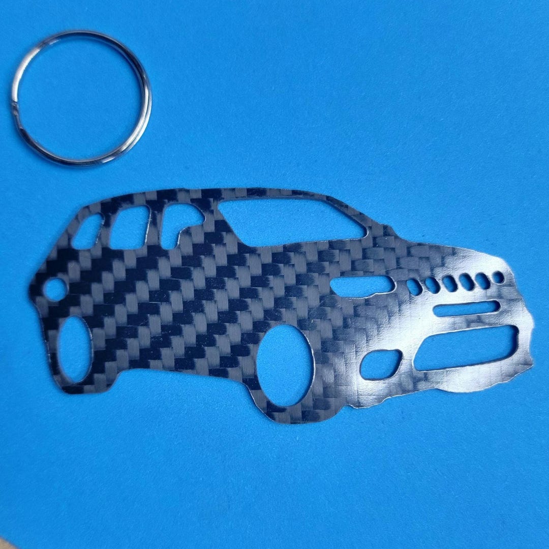Carbon Fiber Jeep Grand Cherokee Trackhawk Keychain: Glossy Twill ...