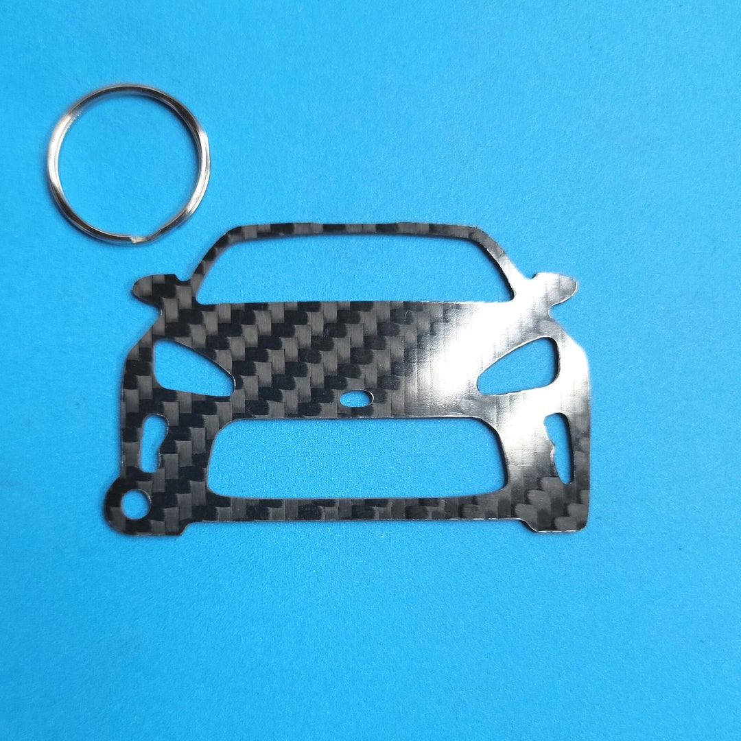 Carbon Fiber Toyota GR86 Keychain: Glossy Twill Design - Etsy