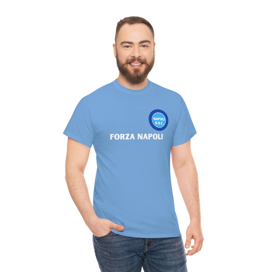 Napoli Soccer Team Shirt Forza Napoli - Etsy