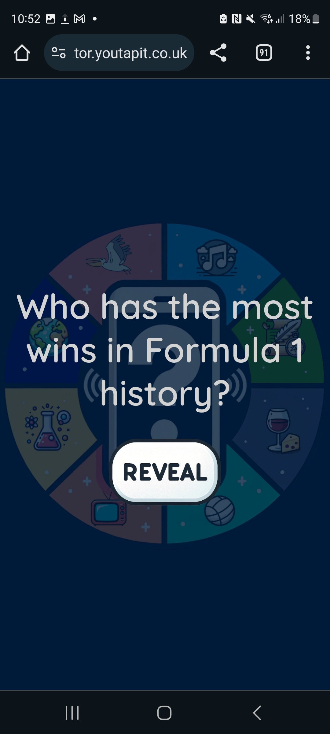 Random General Knowledge Quiz Question Generator Smart Keyring - NFC ...