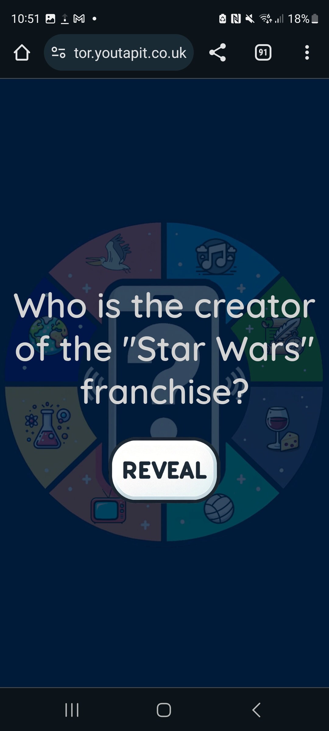 Random General Knowledge Quiz Question Generator Smart Keyring - NFC ...