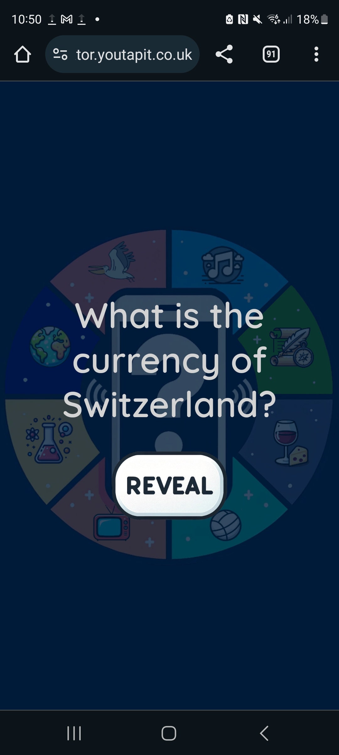 Random General Knowledge Quiz Question Generator Smart Keyring - NFC ...