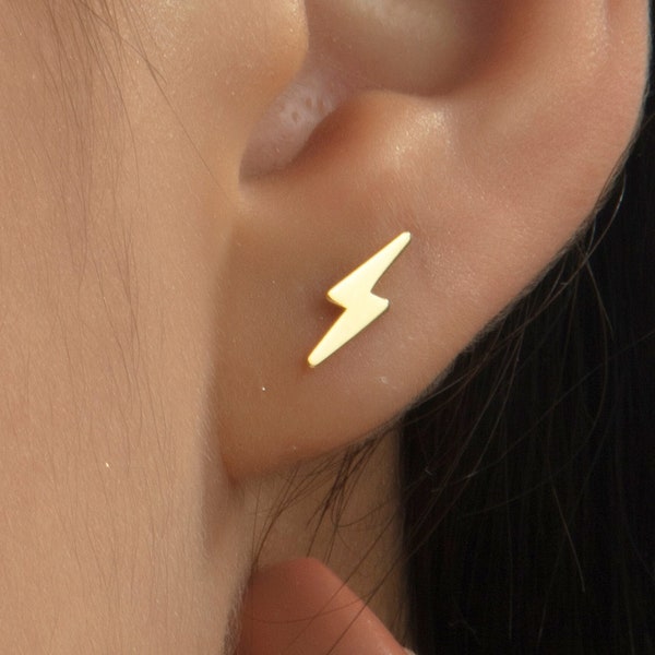 Lightning Earrings - Etsy