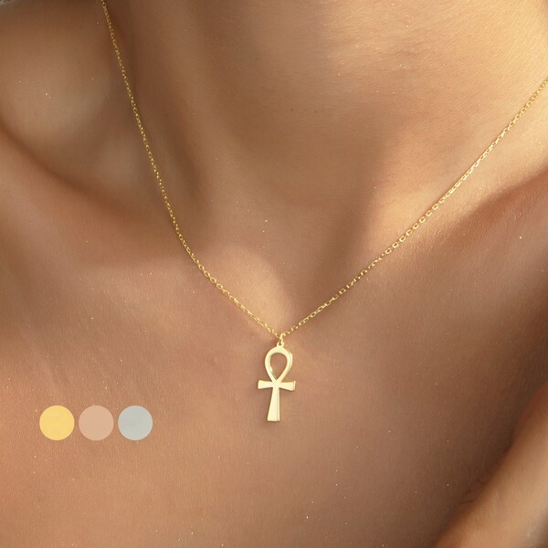 Ankh Necklace Etsy