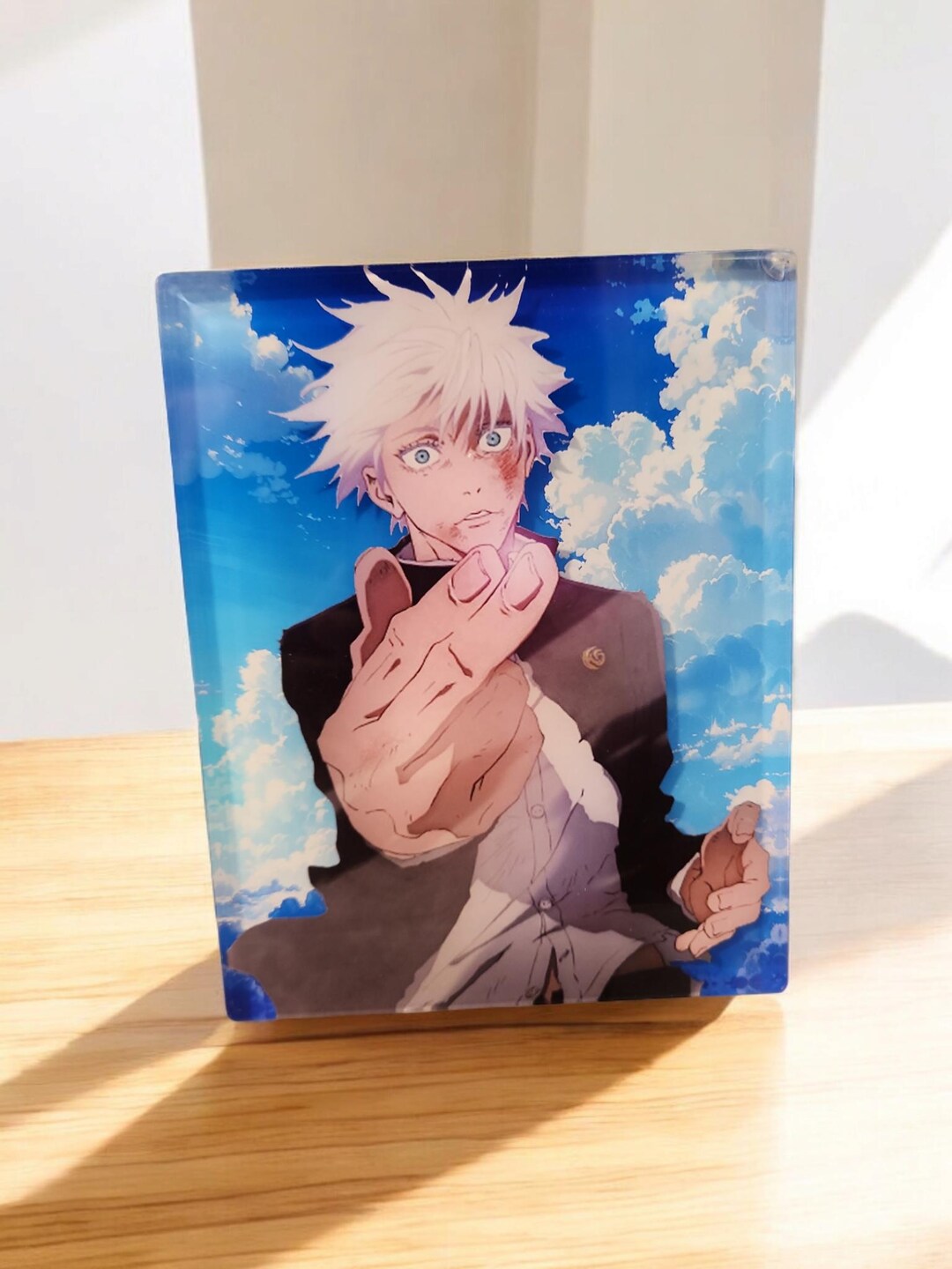 Gojo Reversed Curse Acrylic Block Made to Order - Etsy