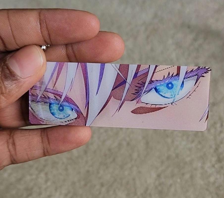 Gojo Blue Eyes 3D Keychain Made to Order - Etsy