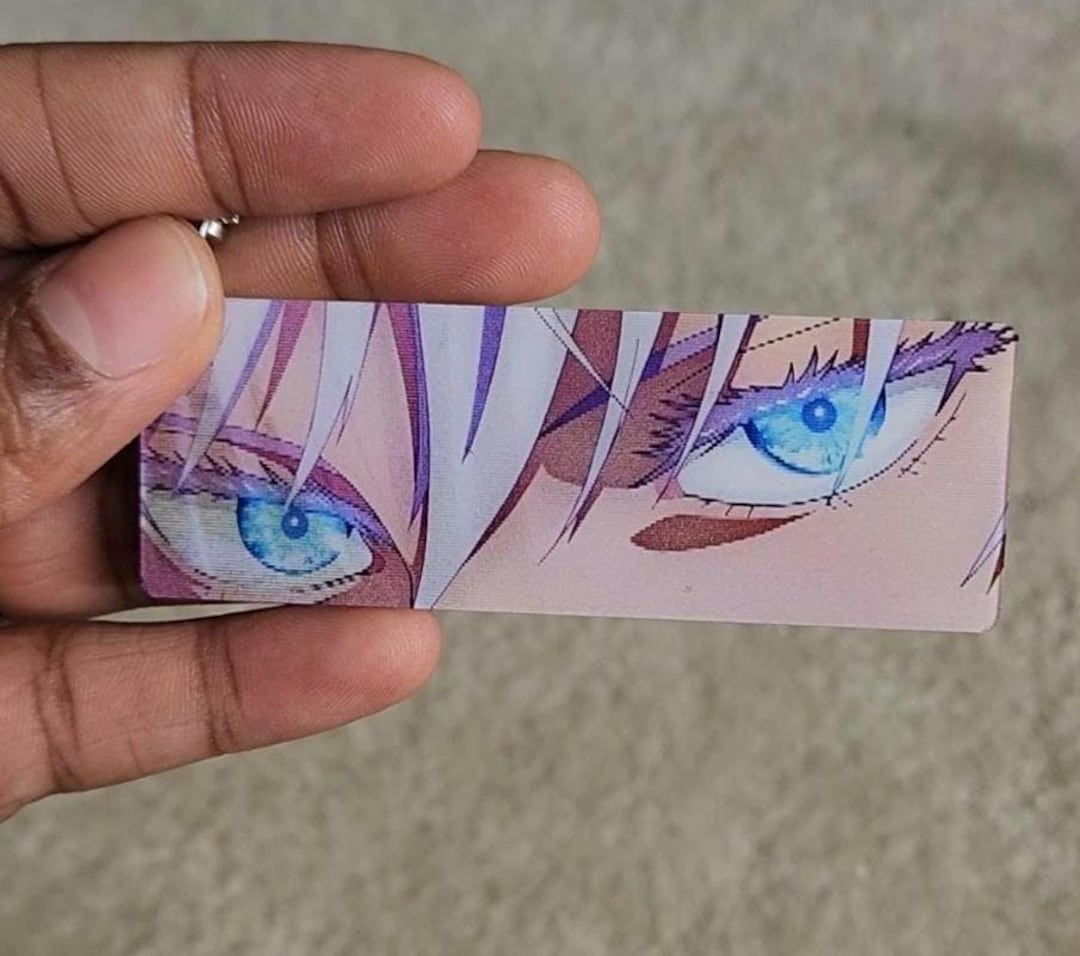Gojo Blue Eyes 3d Keychain- Made to Order - Etsy