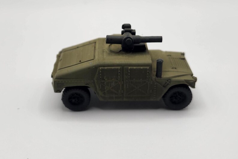 HO Scale 1:87 HMMWV Hummer Tow Missile - US Army Od Green - Etsy