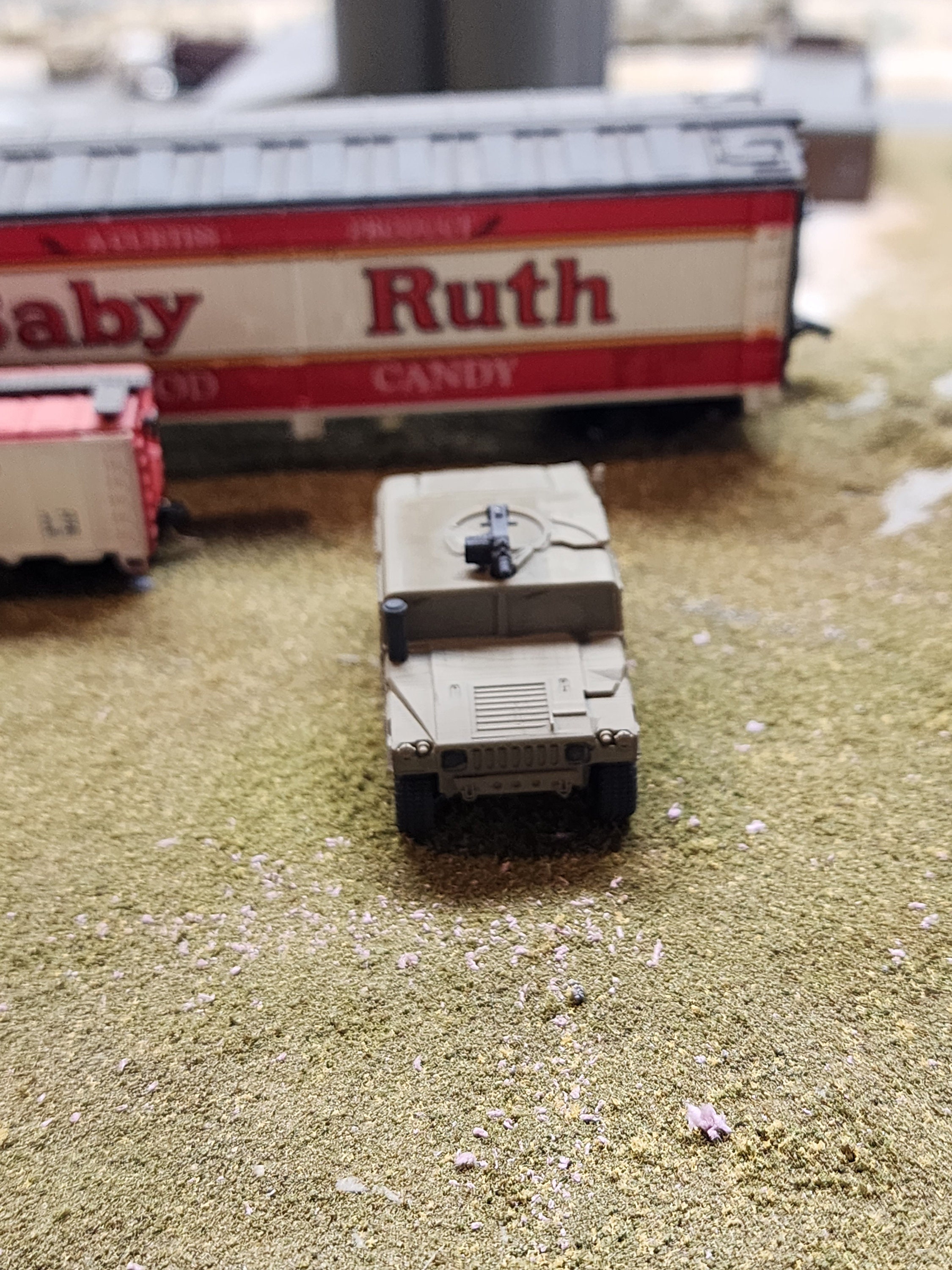 H0 Scale 1:87 HMMWV Hummer US Army OD Green Mk-19 Grenade Launcher - Etsy