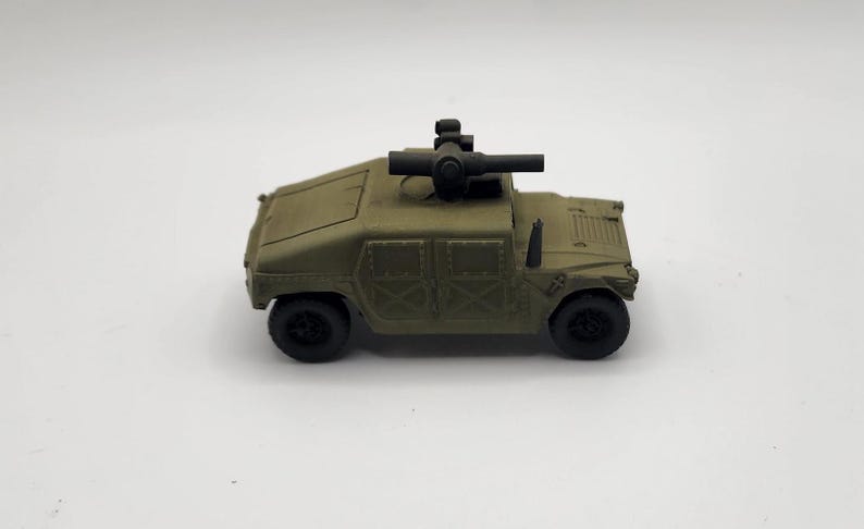 HO Scale 1:87 HMMWV Hummer Tow Missile US Army Od Green - Etsy