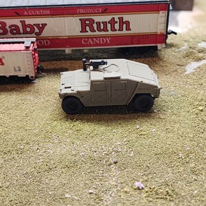 H0 Scale 1:87 HMMWV Hummer US Army OD Green Mk-19 Grenade Launcher - Etsy