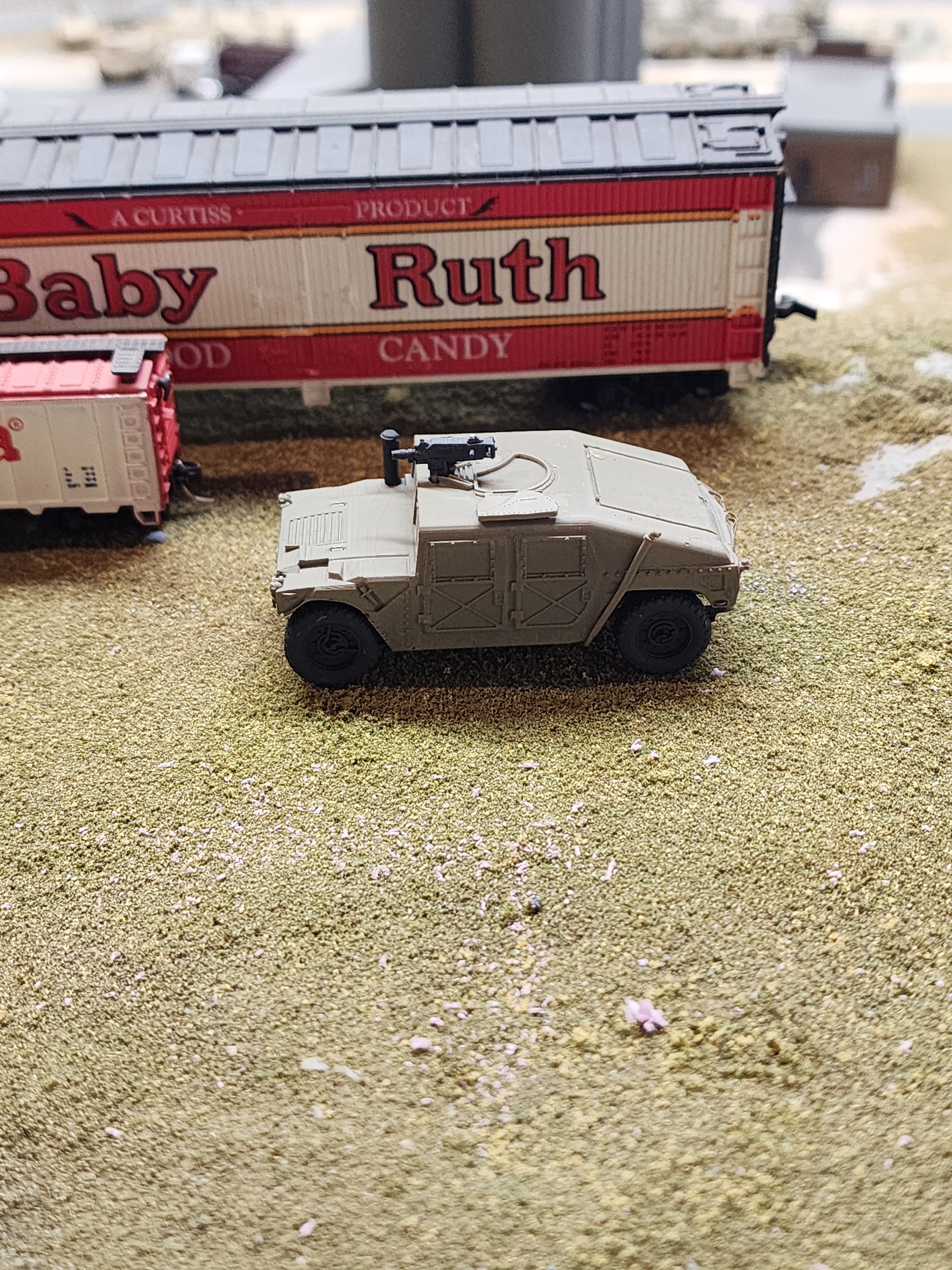 H0 Scale 1:87 HMMWV Hummer US Army OD Green Mk-19 Grenade Launcher - Etsy