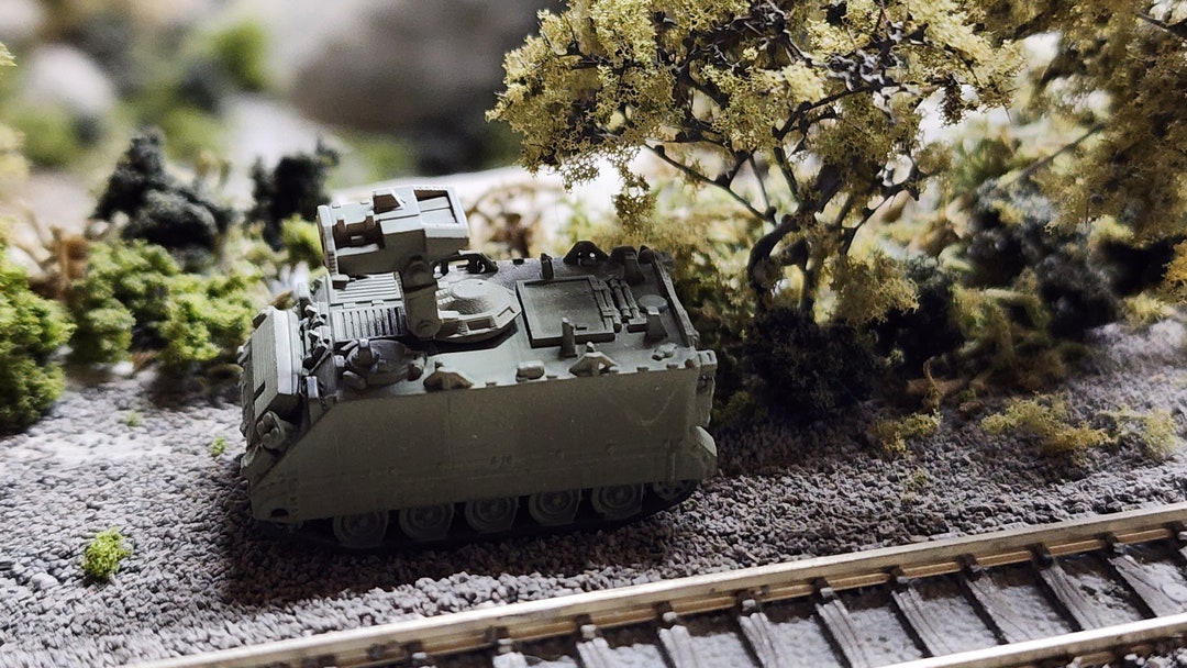 N Scale 1:160 M981 FISTV (fire Support Team Vehicle) US Army -OD Green ...