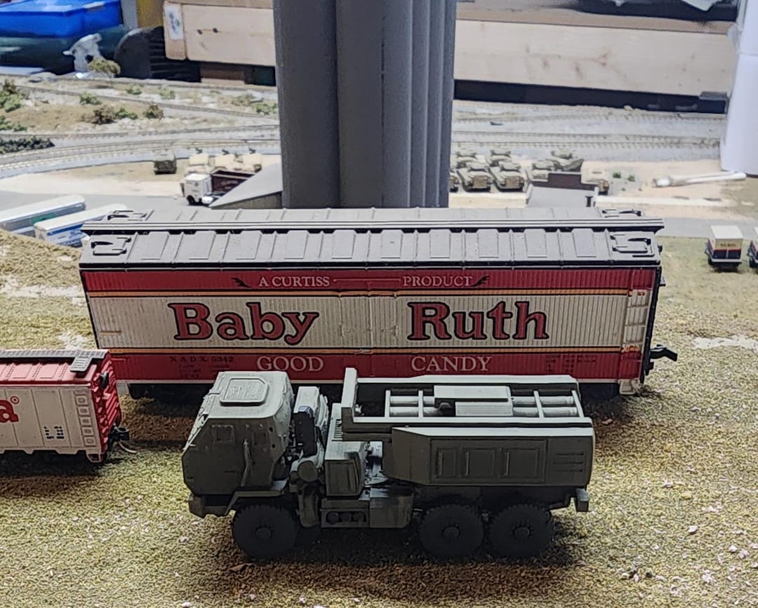 HO Scale 1:87 M142 HIMARS Multiple Rocket Launcher OD Green - Etsy