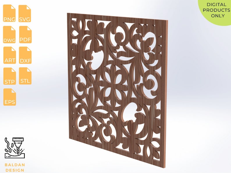 96 Pieces Wall Art Designs Set for CNC Machine, Wall Art Designs for ...