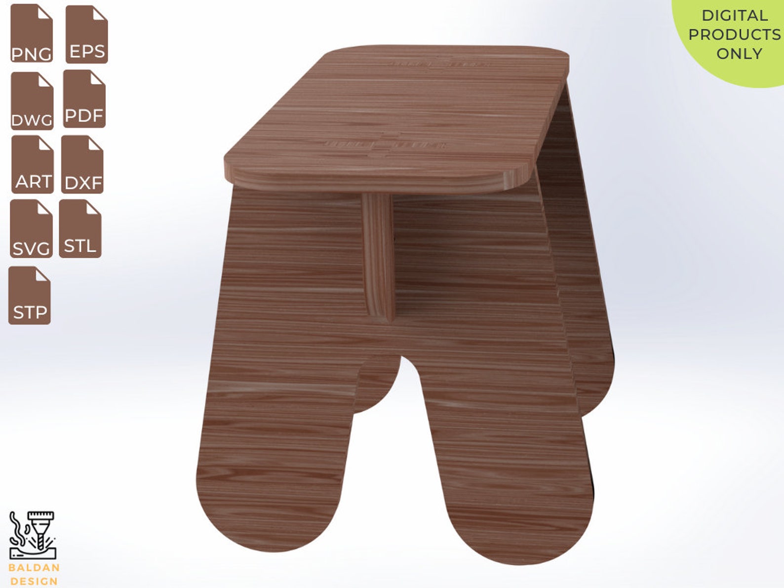 Mini Furniture Desk Table CNC File for Wooden Furniture,laser Cut ...