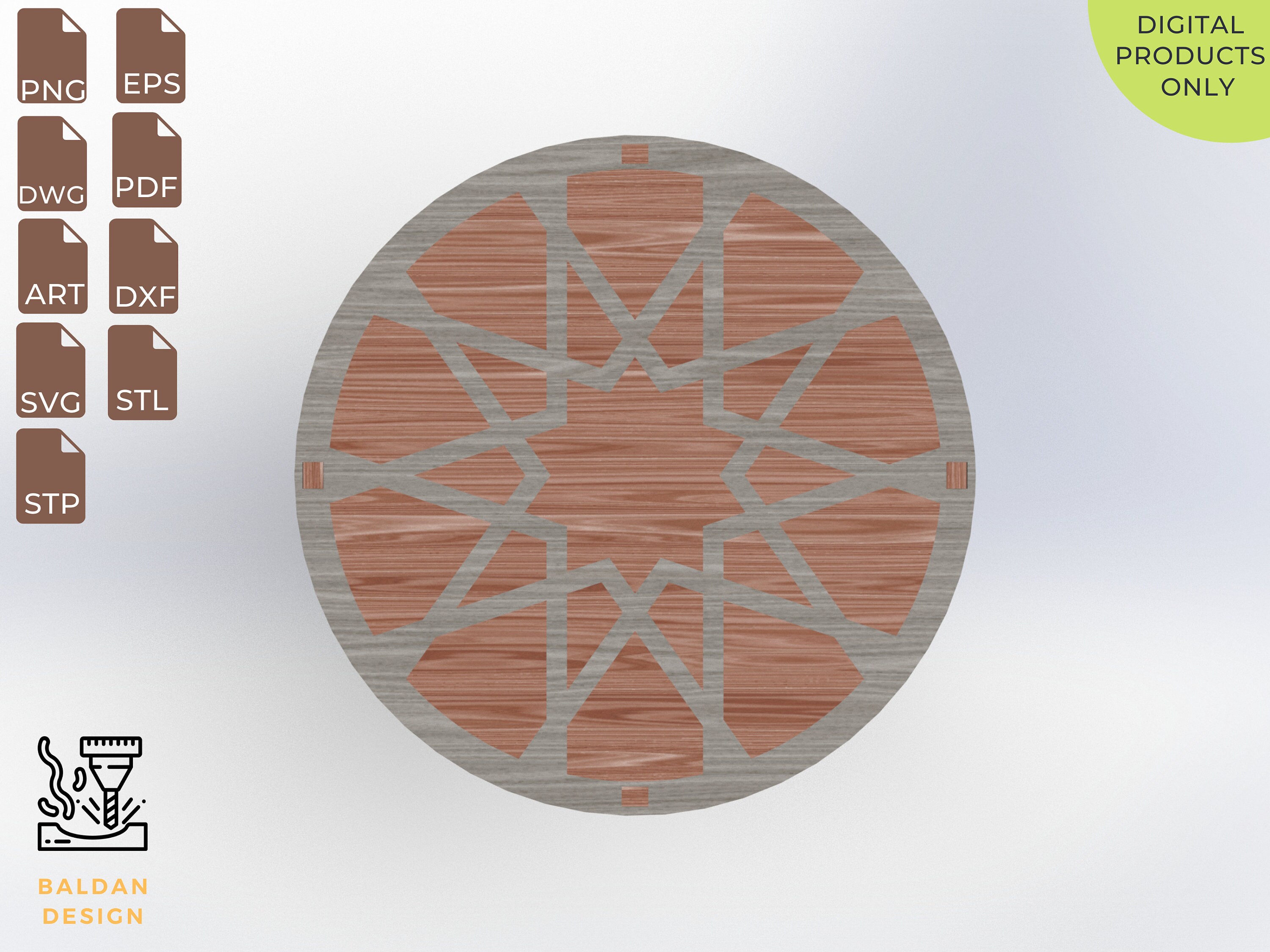 2 Interlockıng Tables CNC DXF File , Wooden Furniture Laser Cut File, 2 ...