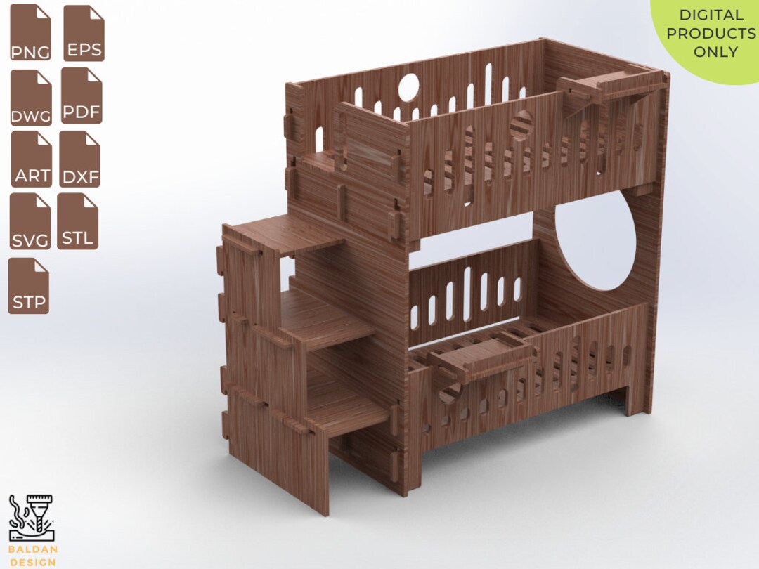 Setup Furniture for Children CNC File for Wooden Furniture,laser Cut ...