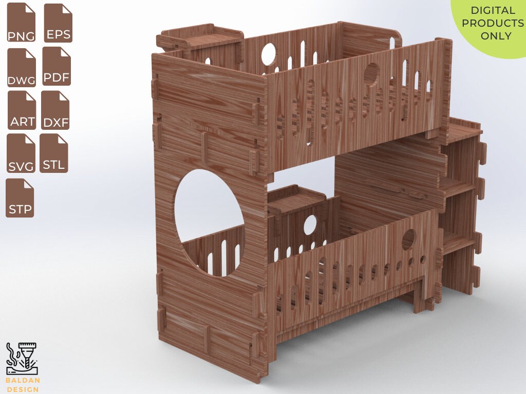 Setup Furniture for Children CNC File for Wooden Furniture,laser Cut ...