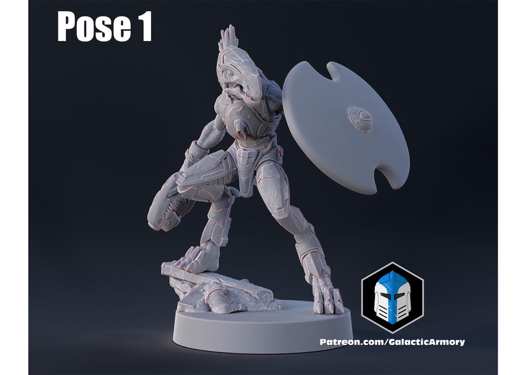 Halo Jackal Miniatures 3D Printed - Etsy