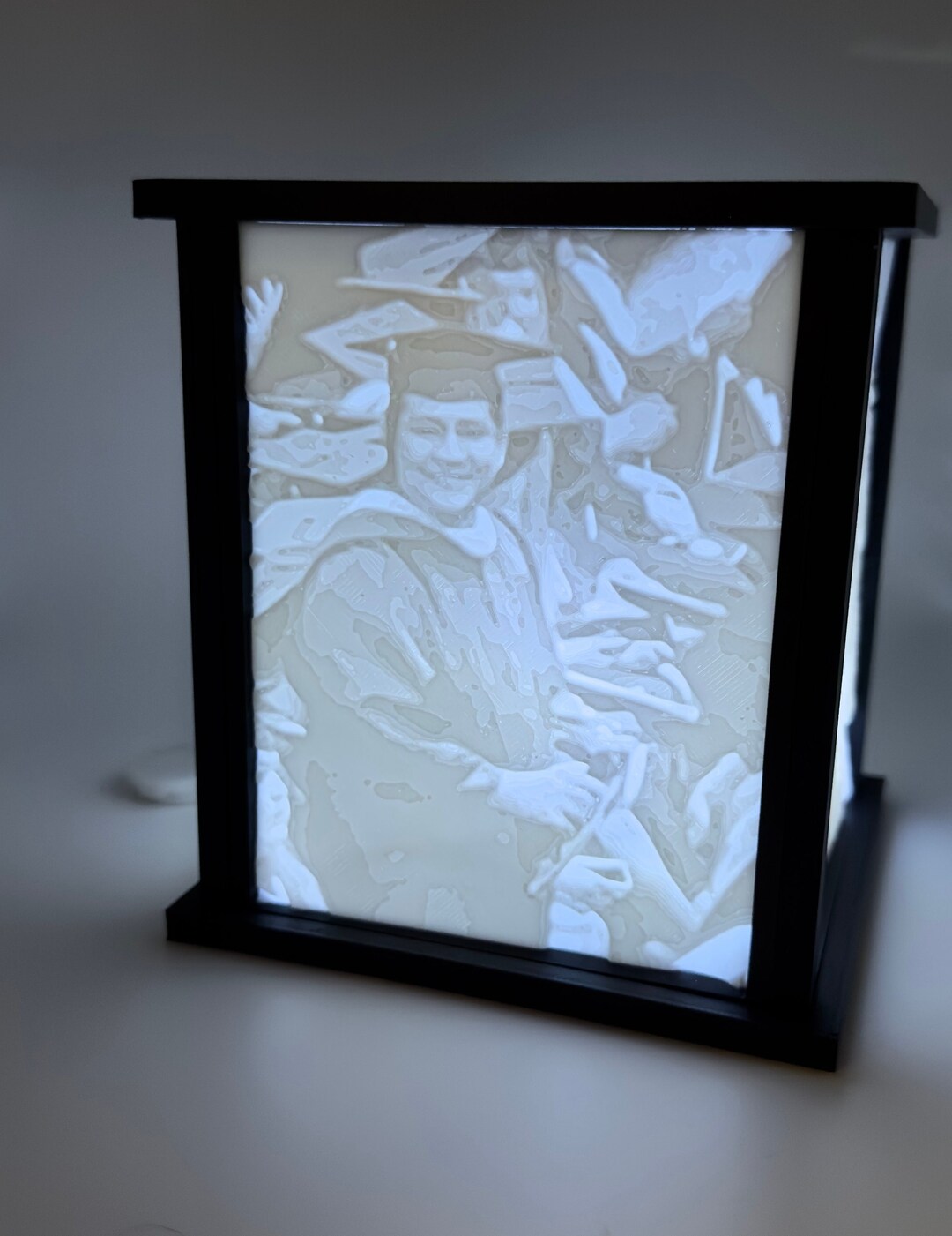 3D Lithograph Light up Box - Etsy