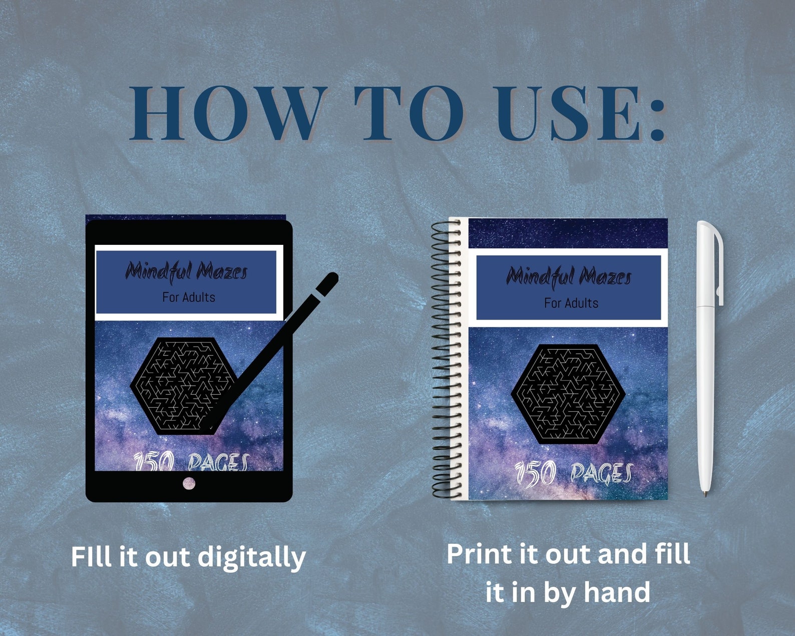 Mindful Mazes for Adults: A Meditative Puzzle Book to Improve - Etsy