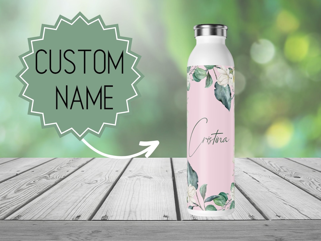 Personalized Water Bottle Custom Name Bottle Personalized Gift Gift for ...