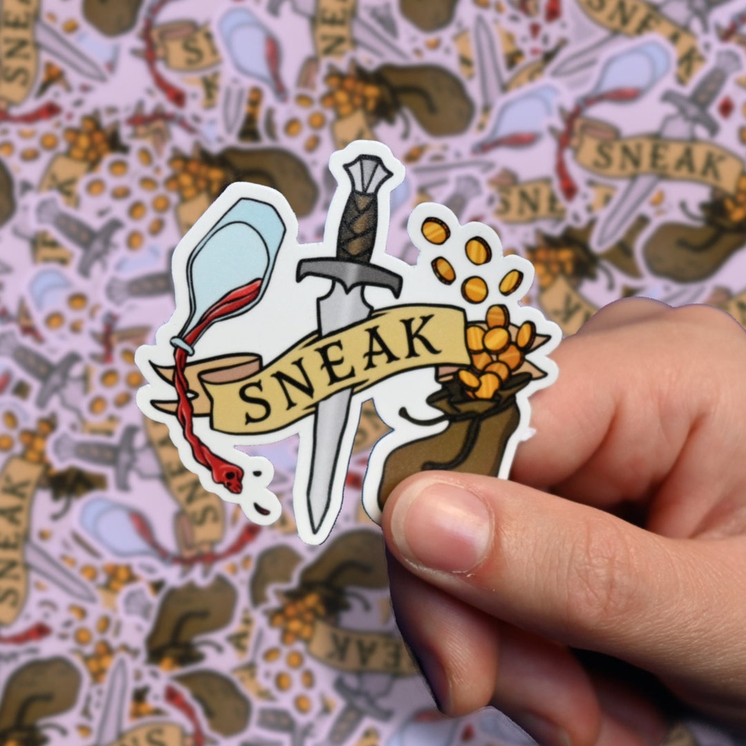SNEAK Rogue Class 3 Vinyl Sticker Nerdy Gifts for - Etsy