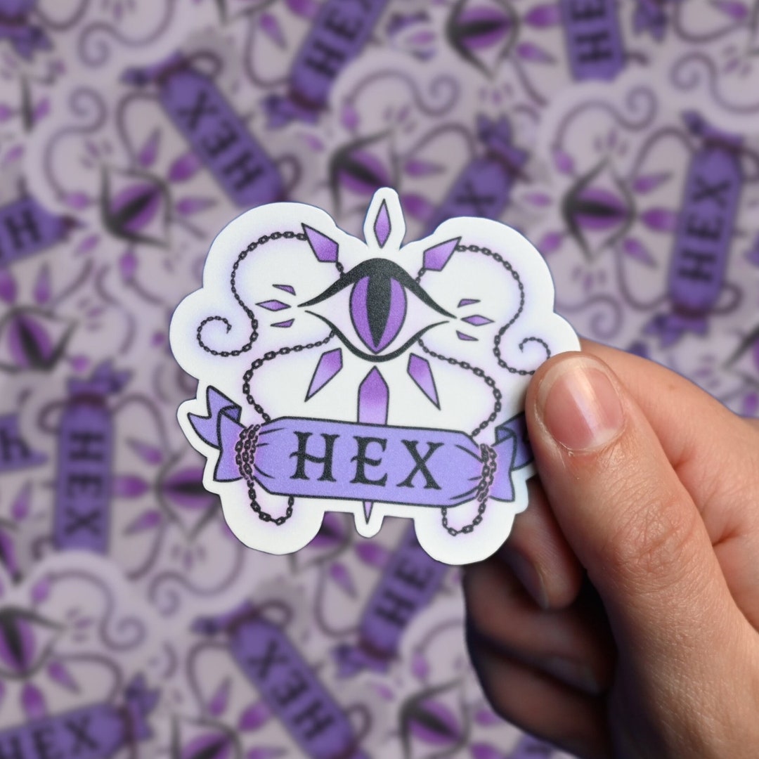 HEX Warlockclass 3 Vinyl Sticker Nerdy Gifts for - Etsy