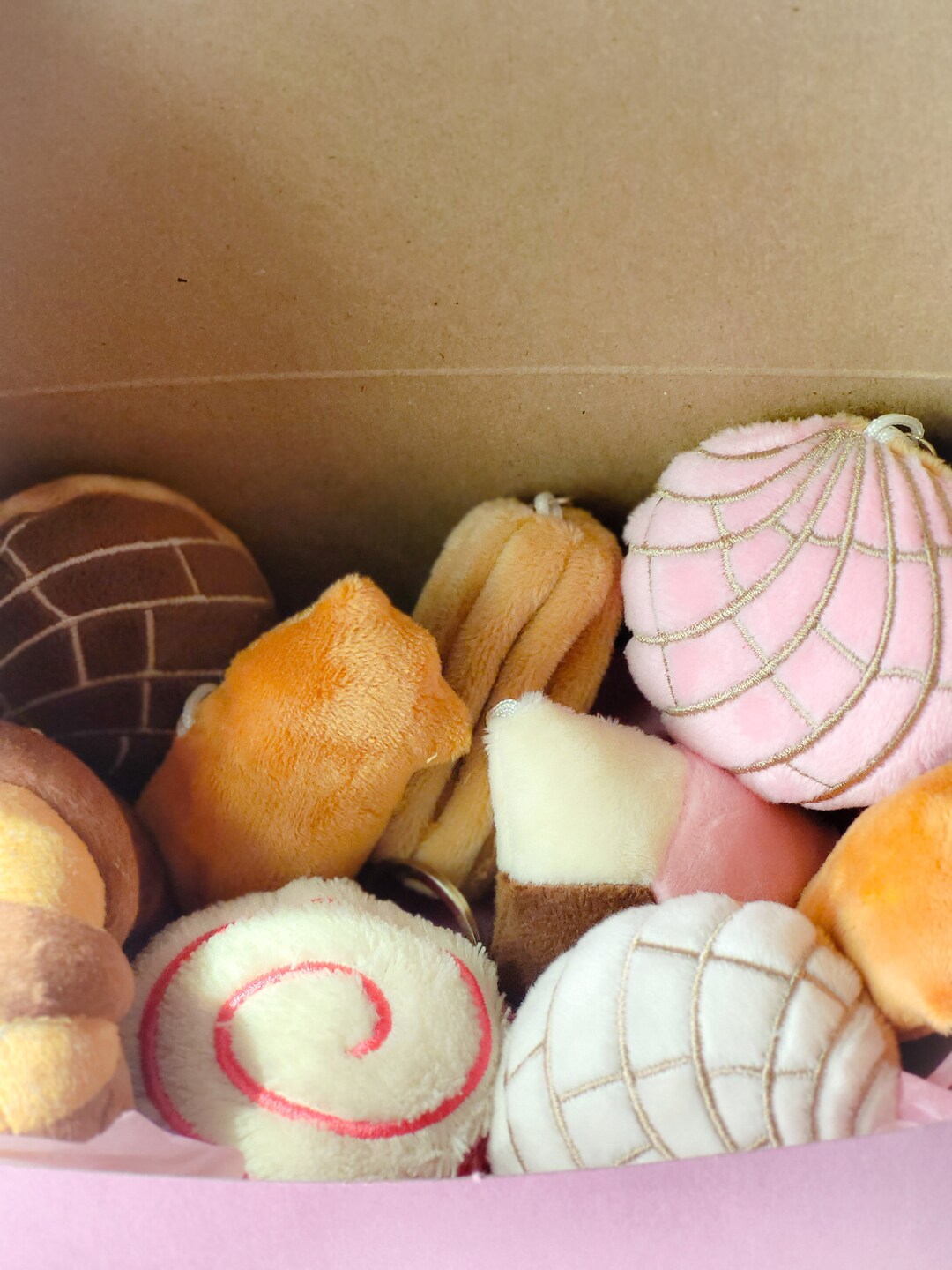 Pan Dulce Plushie Keychain Mexican Pan Dulce Keychain Plush Pan Dulce ...