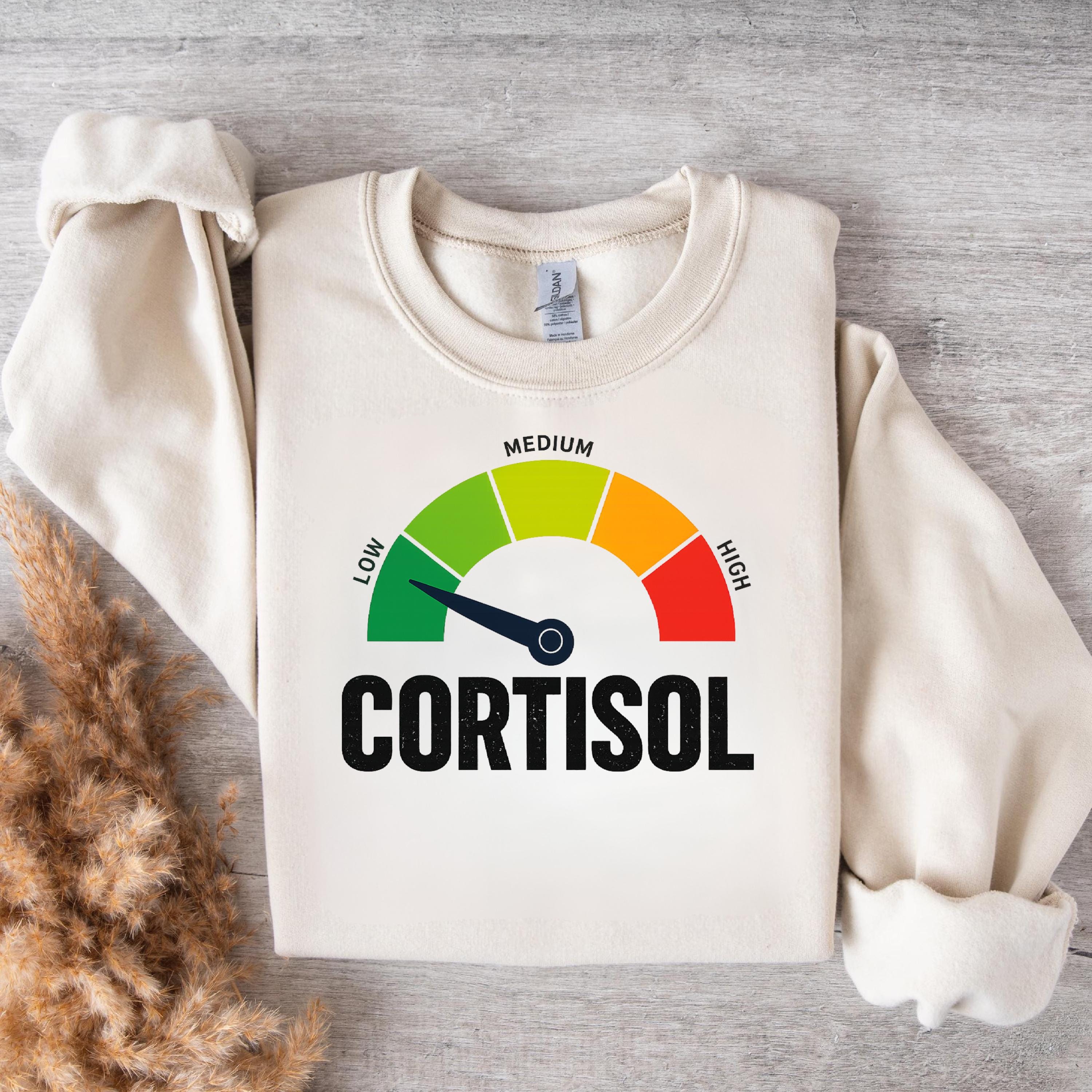 Low Cortisol Meme PNG: Funny Stress Humor Design (digital Download) - Etsy