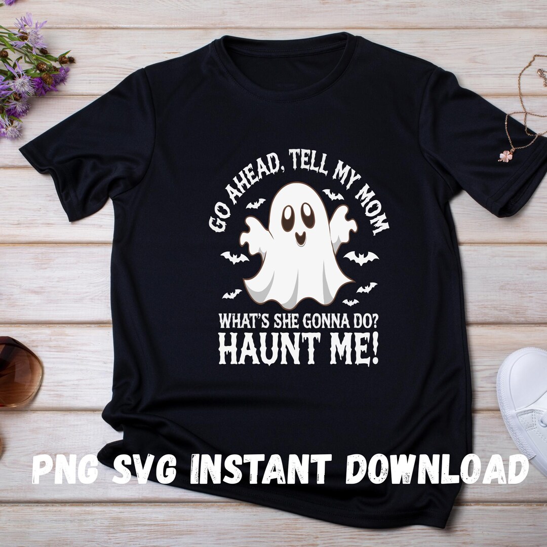 Funny Ghost Quote SVG: Sarcastic Halloween Design (digital Download) - Etsy