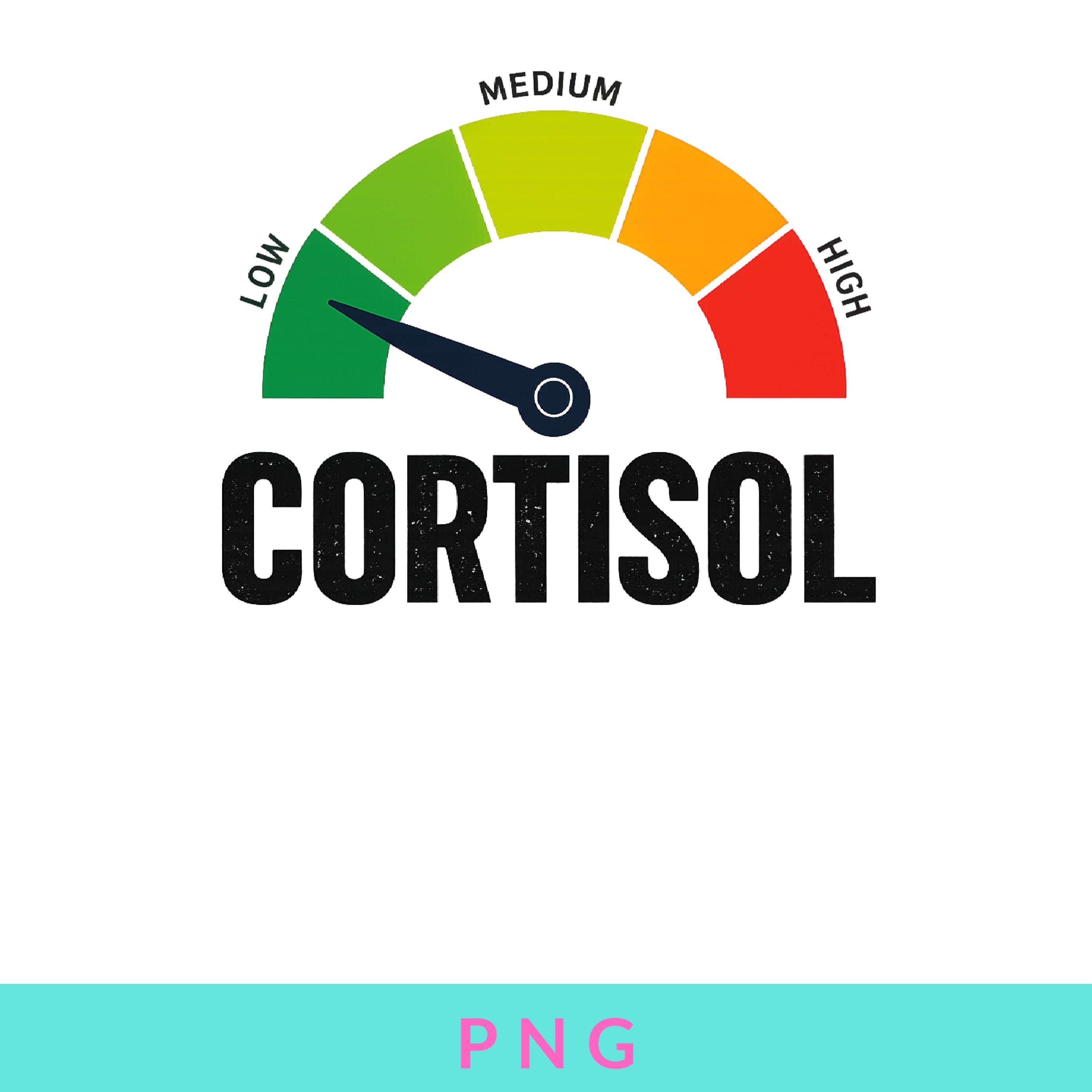 Low Cortisol Meme PNG: Funny Stress Humor Design (digital Download) - Etsy