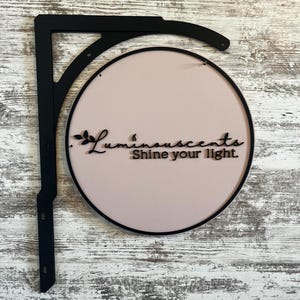 Custom Candle Vendor Hanging Tent Sign and Magnetic Bracket - Etsy