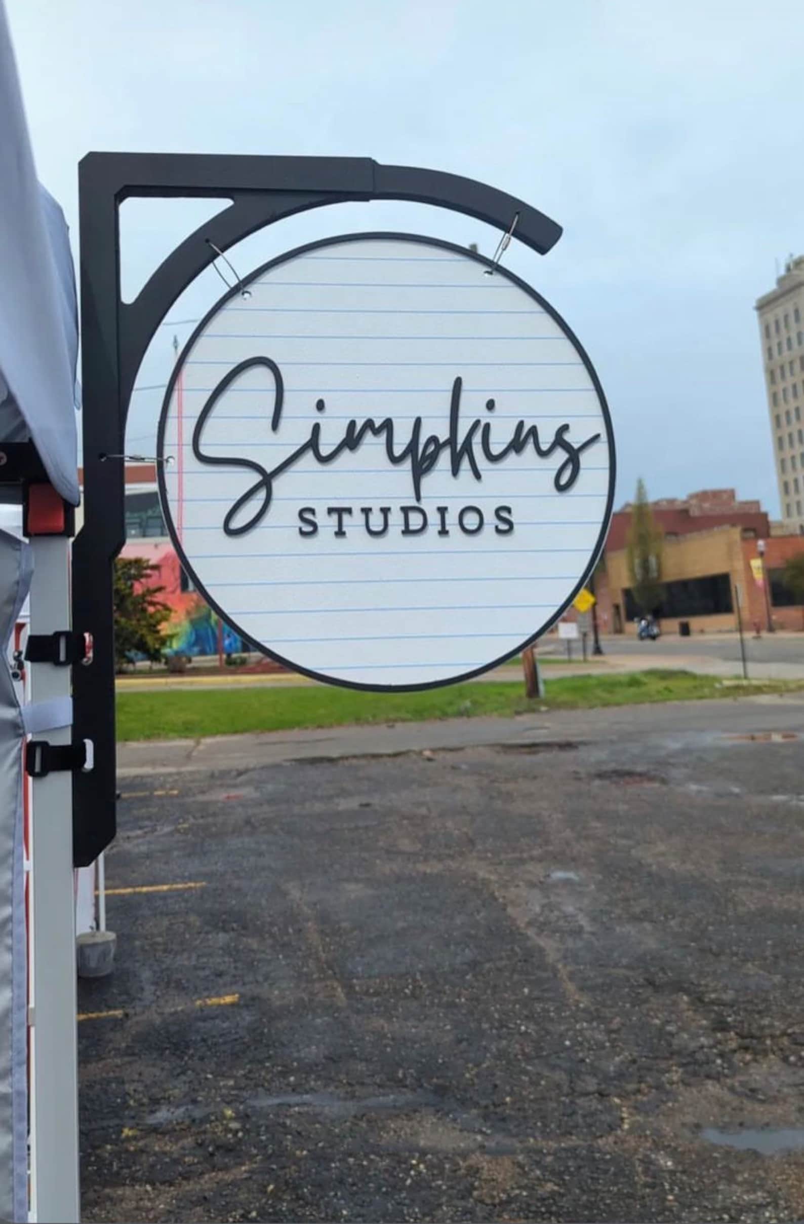 Personalized Sign for Hanging on Pop up Tents, Market Displays, Custom ...