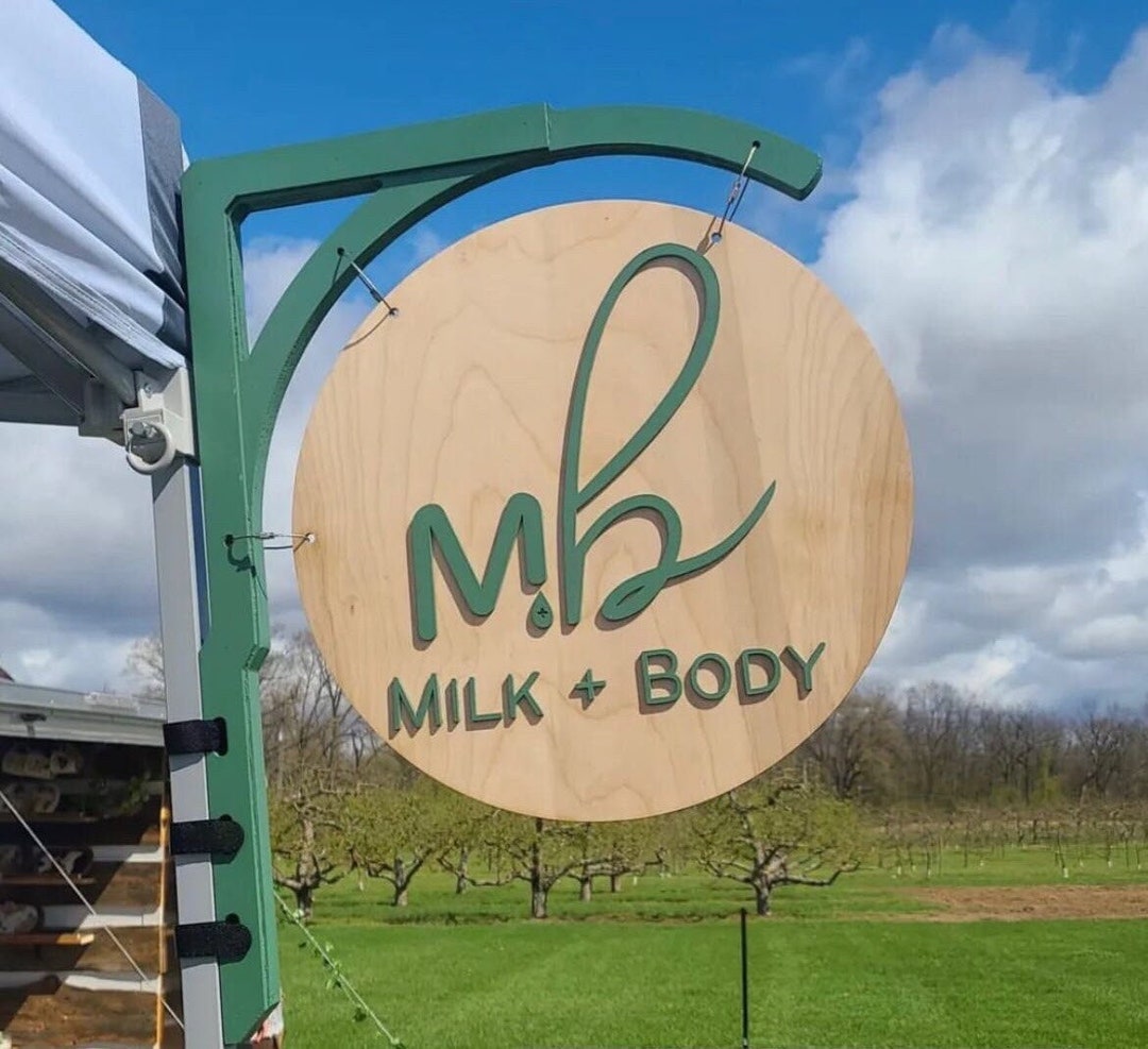 Custom Market/tent Sign 16 Sign With Mounting Bracket - Etsy